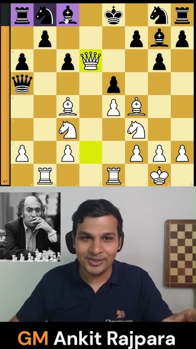 Mikhail Tal’s Tactical Brilliance Exploiting the Open File for a Crushing Attack!#chess # ...