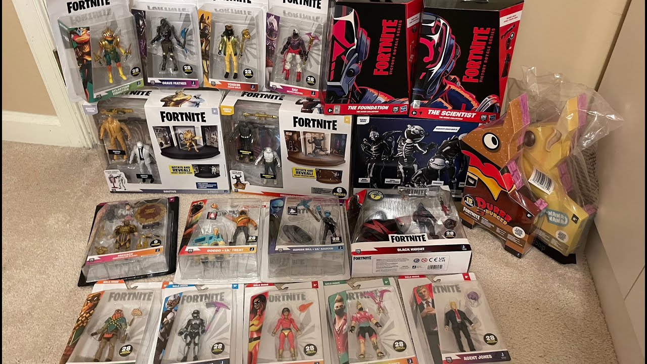 LIVE: MASSIVE Fortnite Toy UNBOXING!!! (8/4/22) - YouTube