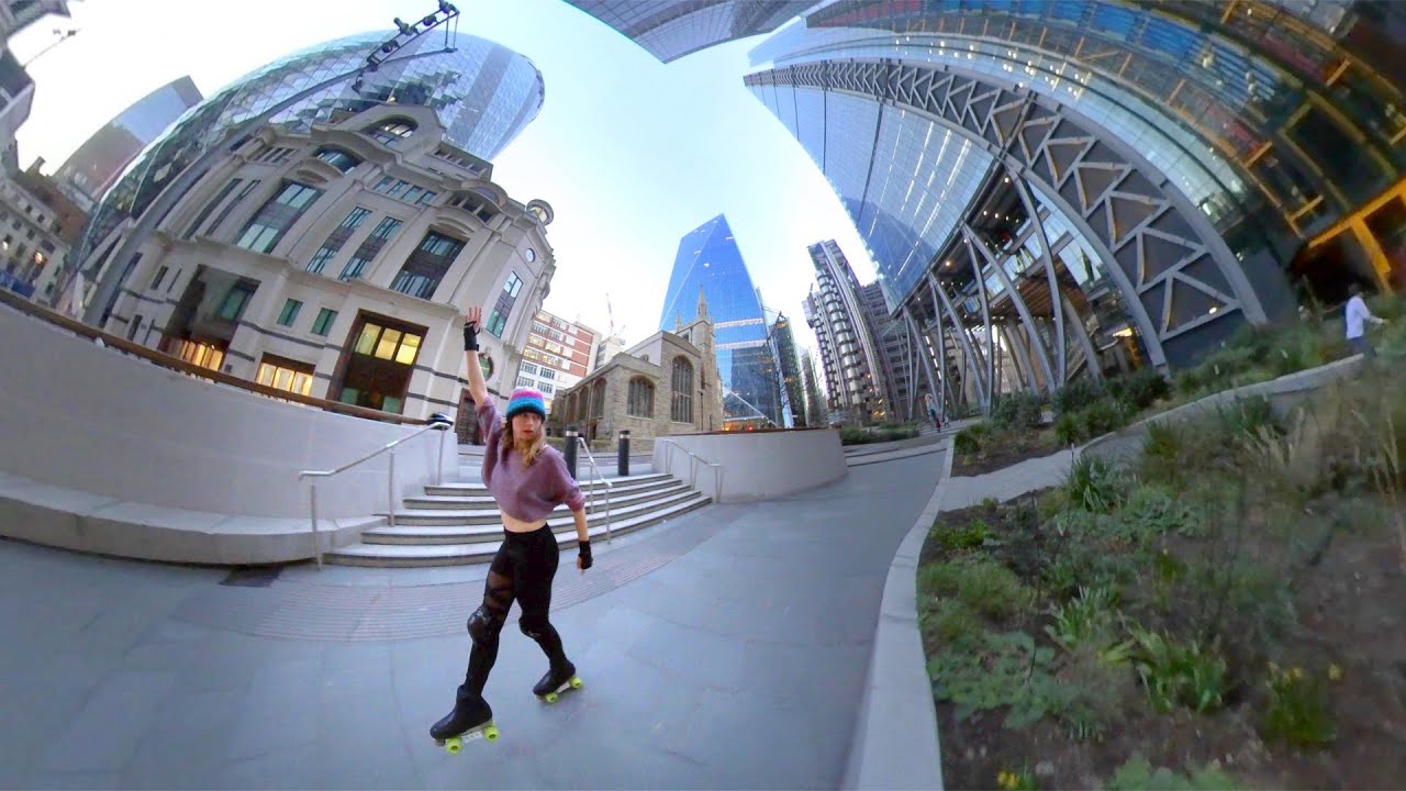 Lockdown Roller Skating in London - YouTube