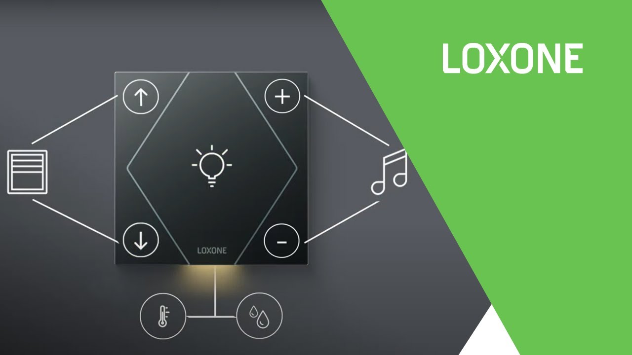 El Loxone Touch, que incluye el estándar de botones T5 - YouTube