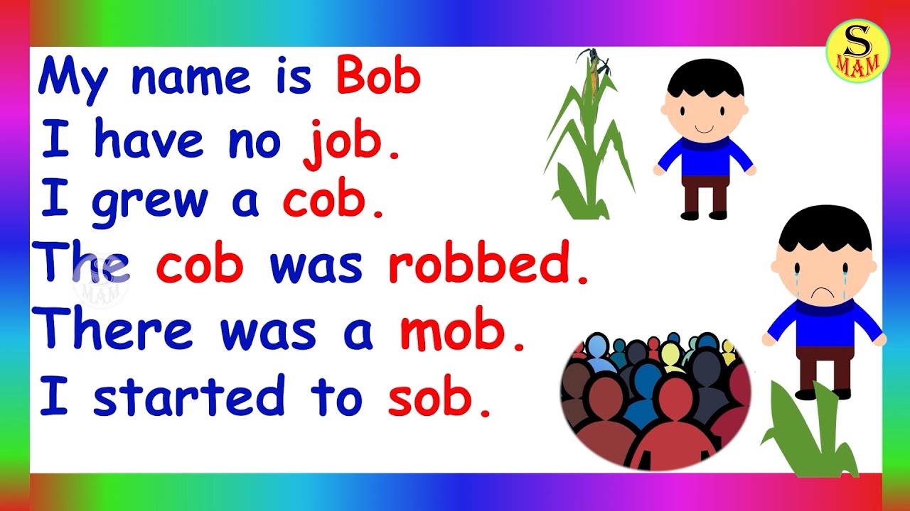 Simple sentences with "o" family words"/Picture Reading /sight words/s ...