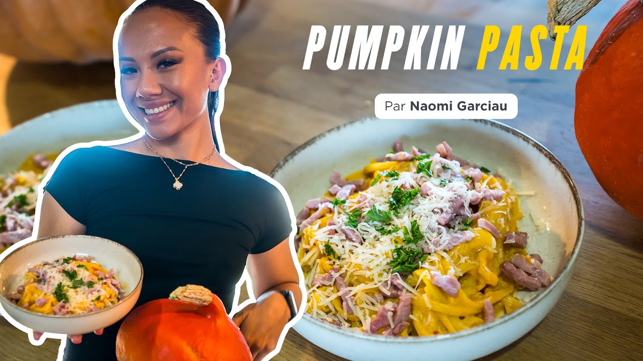 [ L'instant recette | Pumpkin pasta par Naomi Garciau ] - YouTube