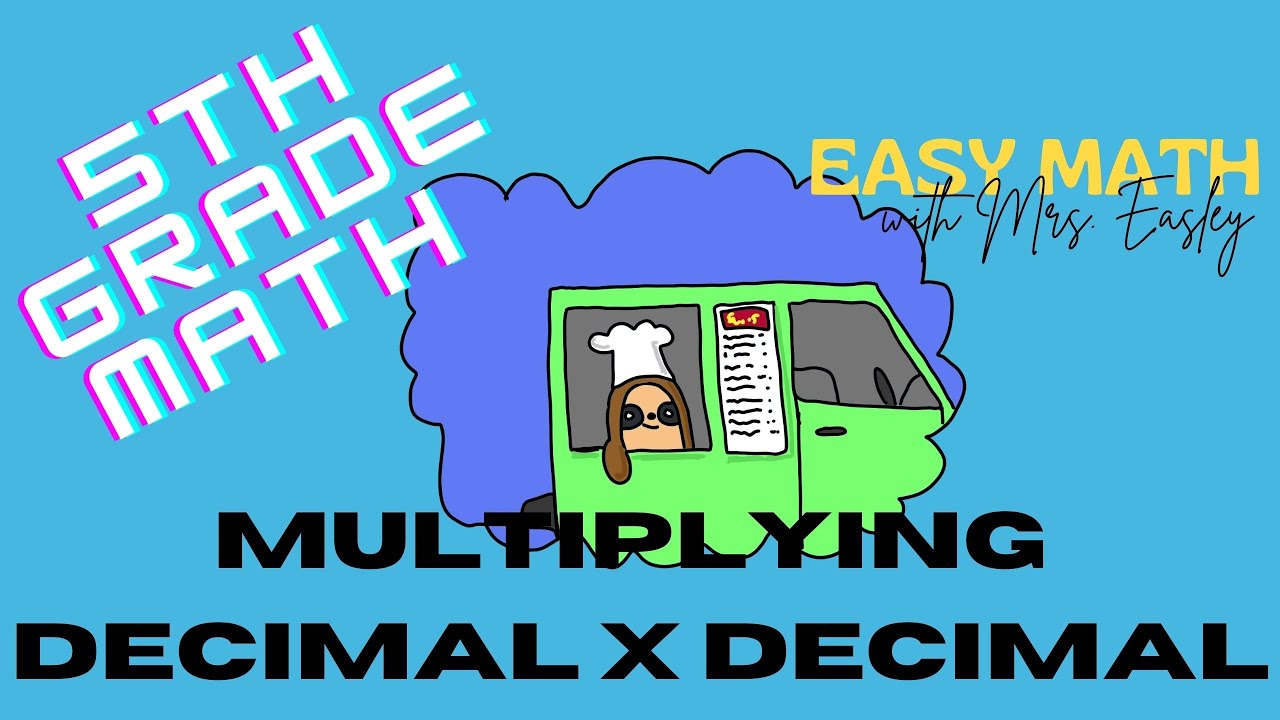5th Grade Math MULTIPLYING DECIMAL X DECIMAL: Easy Math with Mrs ...