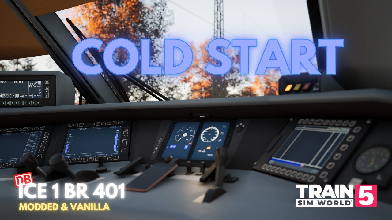 Train Sim World 5: Cold Starting the ICE 1 (2025 Tutorial) | Vanilla ...