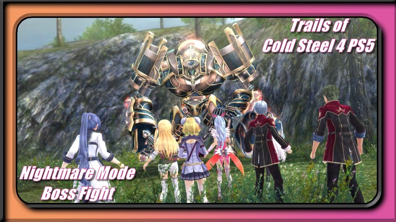 Trails of Cold Steel 4 PS5 | Nightmare Mode Boss | Dynagram - YouTube