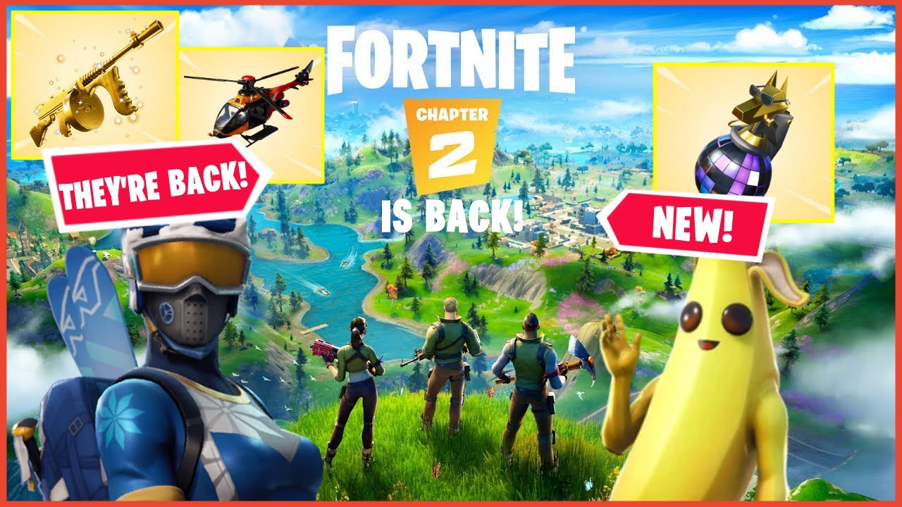 We went BACK to Chapter 2 Fortnite! - YouTube