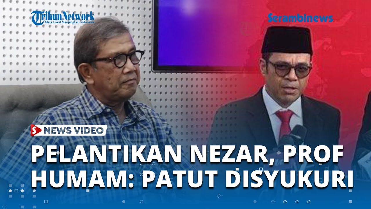 Nezar Patria Resmi Jabat Wamenkominfo, Prof Humam Hamid Patut Disyukuri - YouTube
