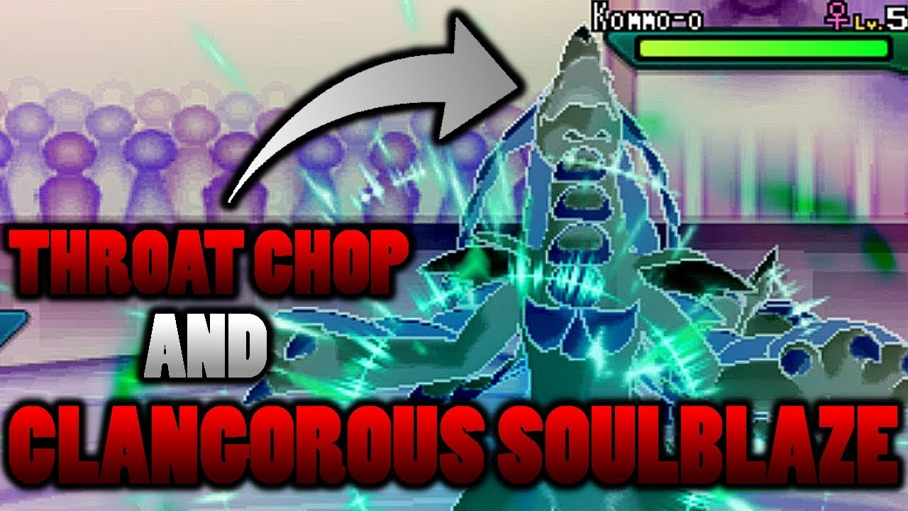 Does Throat Chop Block Kommo-o's Clangorous Soulblaze Z-Move In Pokemon ...