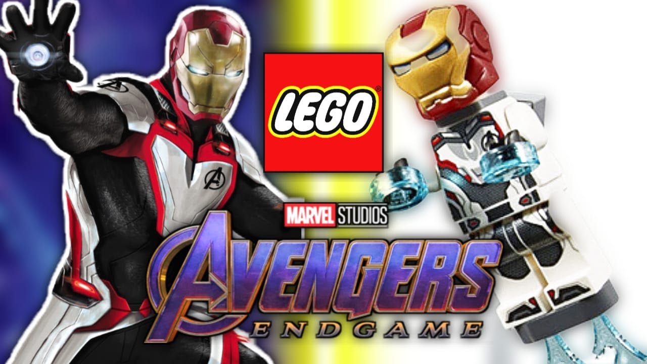 LEGO Marvel Avengers Endgame IRON MAN Tony Stark (Quantum suit ...
