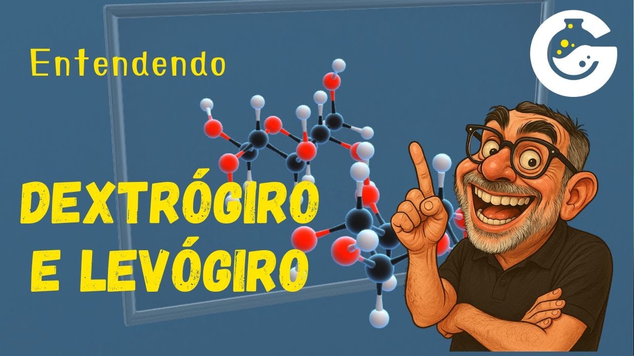 Dextrógiros ou Levógiros? AQUI VOCÊ NUNCA MAIS CONFUNDE! 🔄🧬 - YouTube