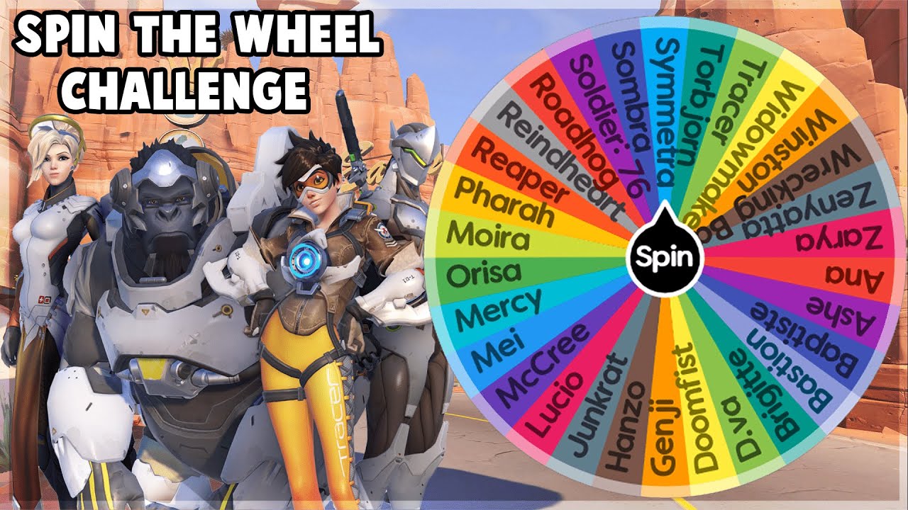 Overwatch Spin The Wheel Challenge Overwatch Funny Moments - YouTube
