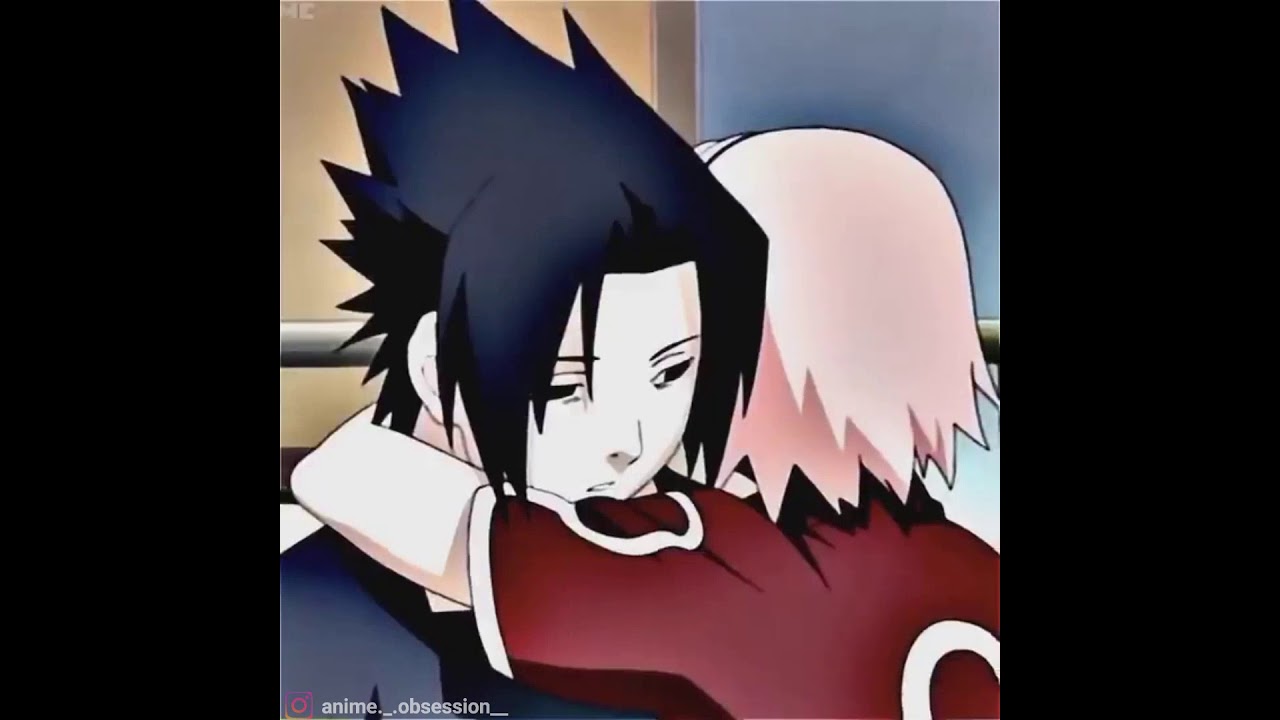 Sakura And Sasuke Hugging