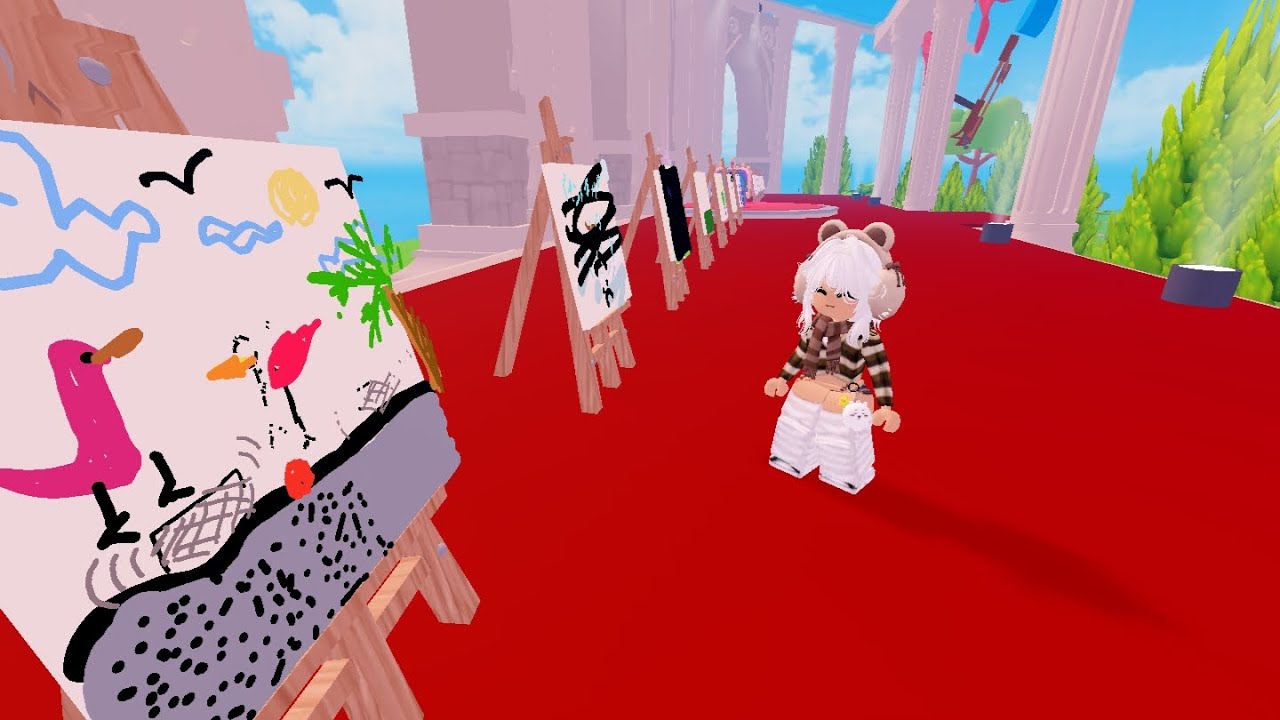 Playing dog walk and swap drawings with friends - YouTube