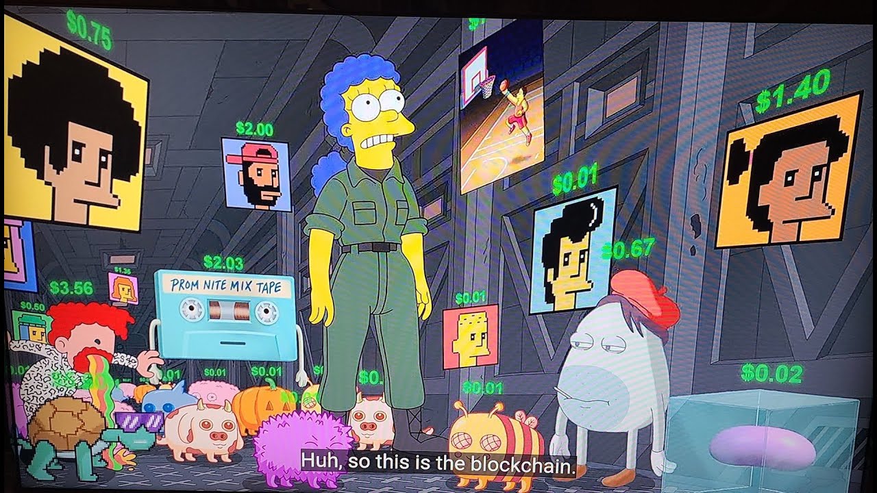 The Simpsons NFT Episode is Actually Good - YouTube