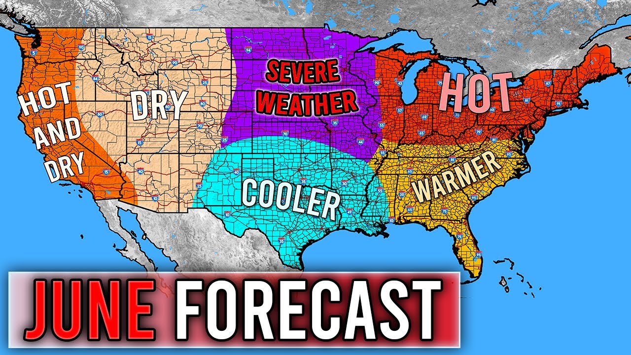 Official June Forecast 2021 - YouTube