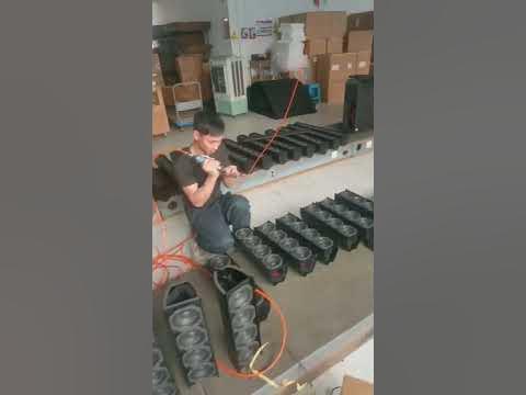CVR PRO AUDIO Column line array speaker - YouTube
