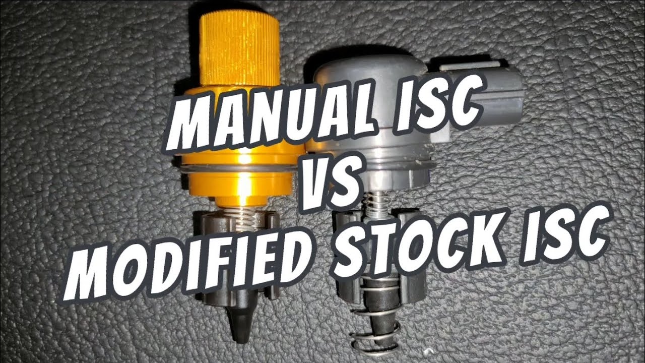 Suzuki Burgman Street • Manual ISC vs Modded Stock ISC - YouTube