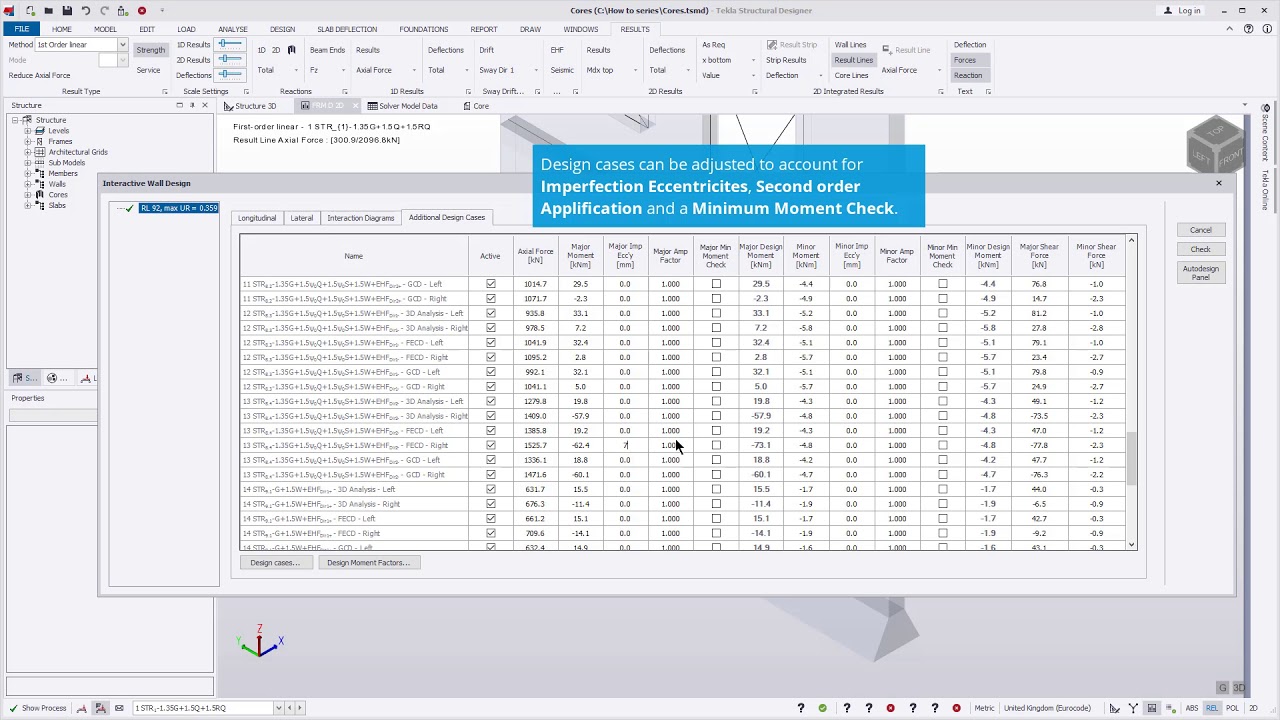 Interactive design using Result lines - YouTube