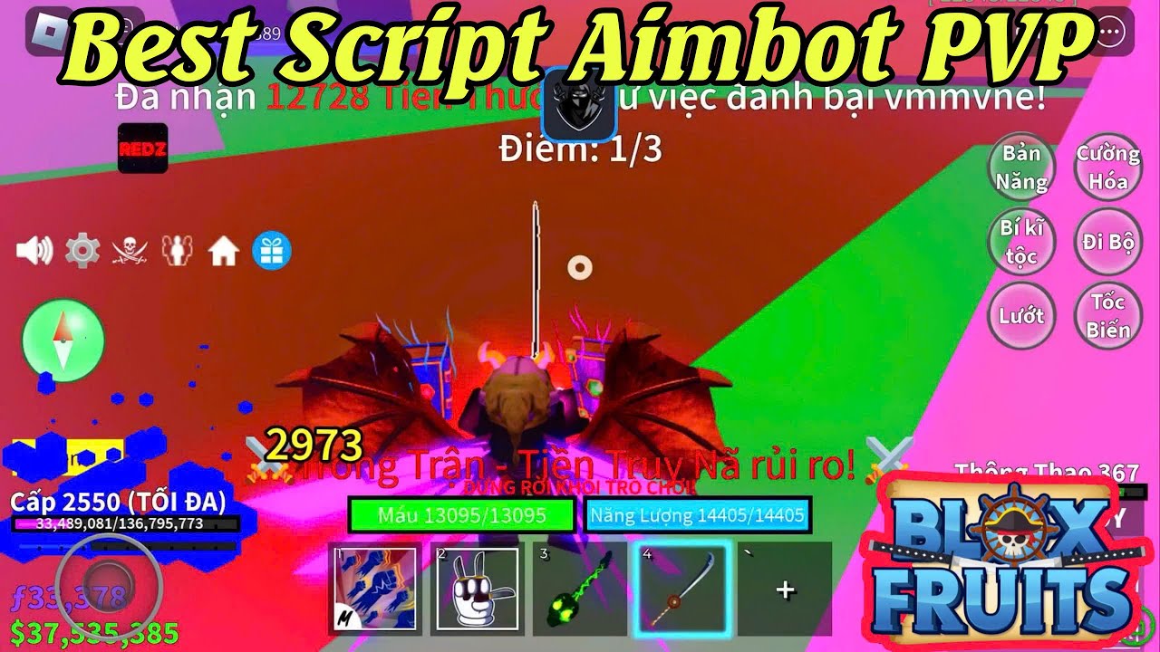 Best Script Aimbot Hỗ Trợ PVP Hack Blox Fruit IOS #hackbloxfruits # ...