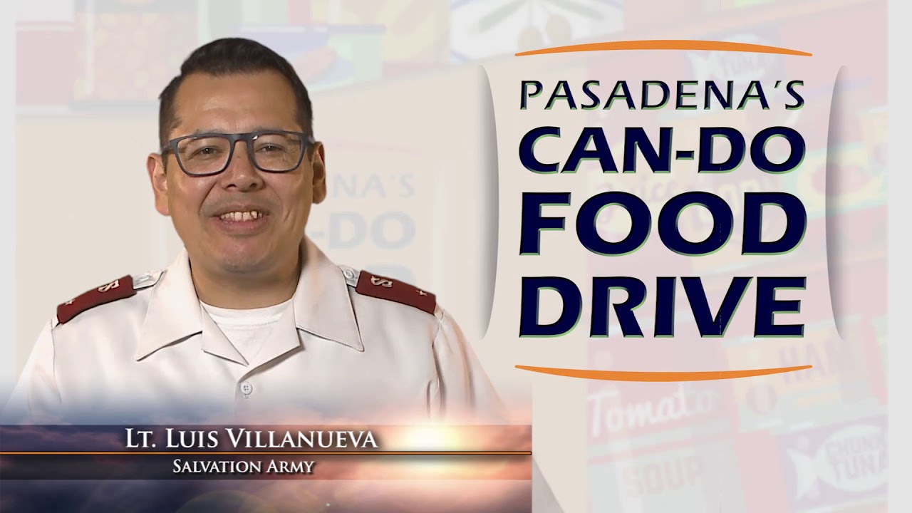 Pasadena's Can-Do Food Drive Promo - YouTube