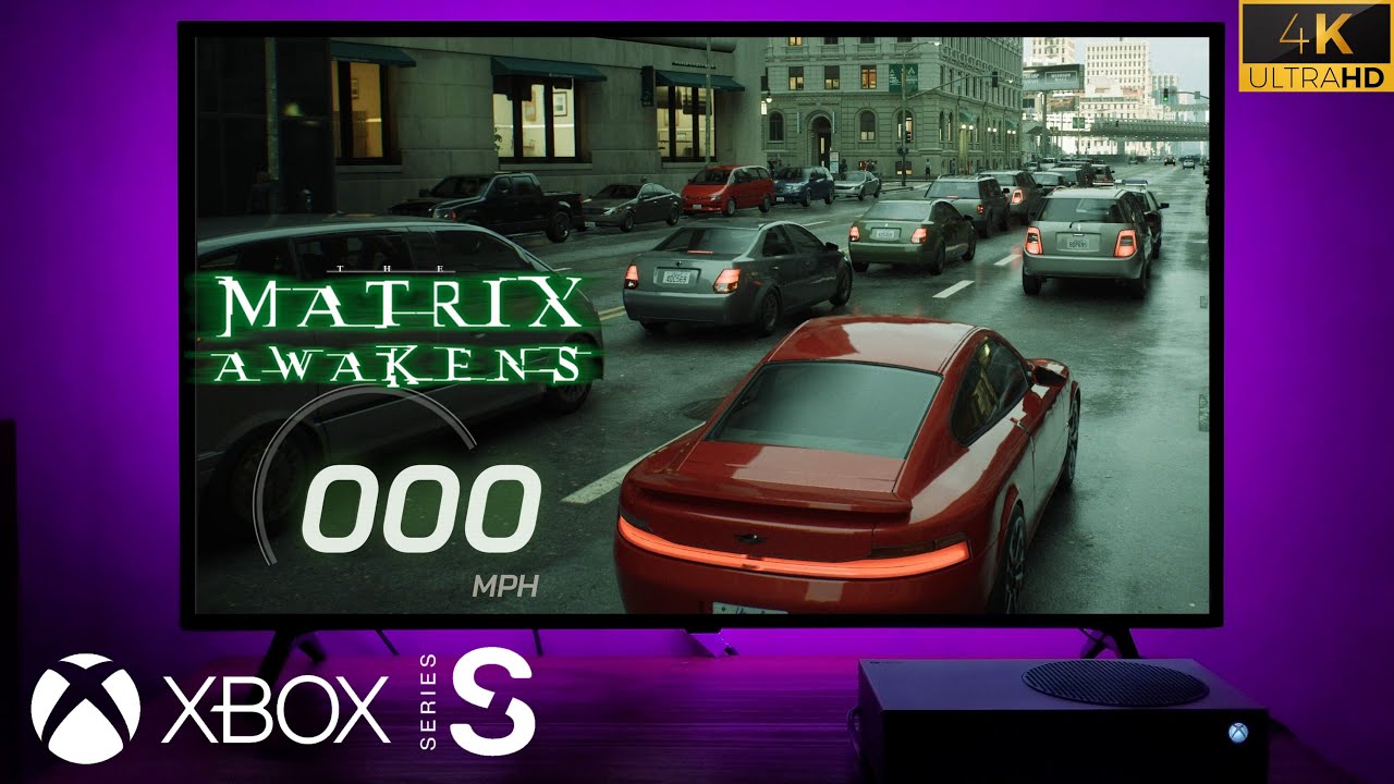 The Matrix Awakens Xbox Series S Gameplay (LG TV 4K HDR) - YouTube