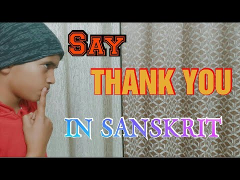 Guide: How To Say Thank You In Sanskrit – IAHPB