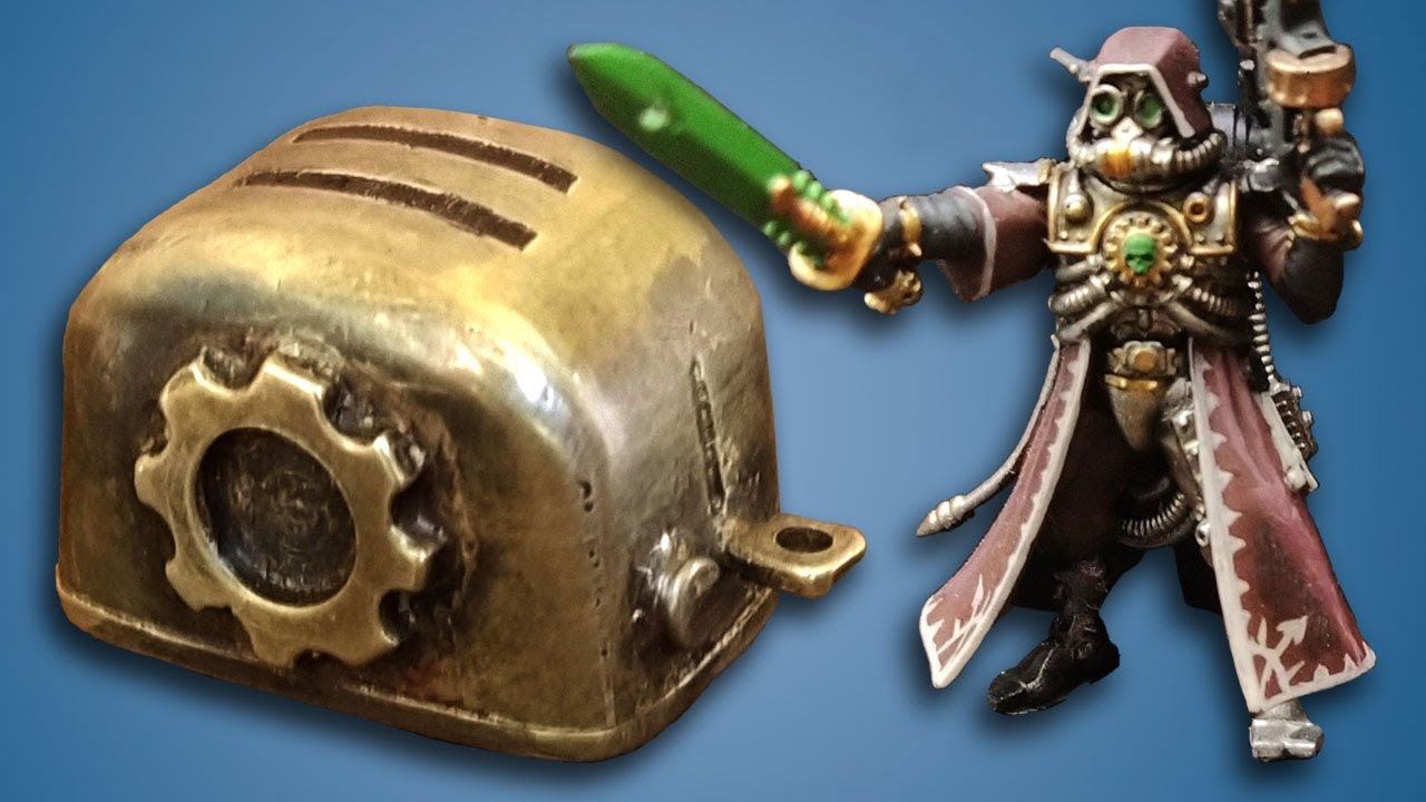 Making Adeptus Mechanicus toaster - pendant (Warhammer 40k) - YouTube