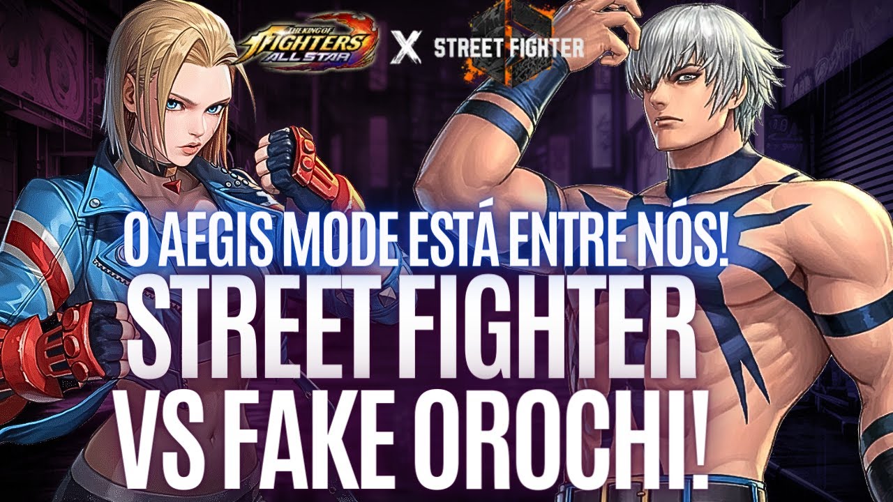 LIVE: STREET FIGHTER VS FAKE OROCHI! | KOF ALL STAR | #kofas #kof # ...