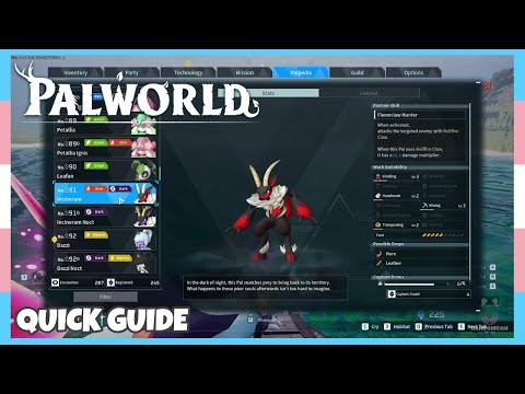 Where To Catch Incineram In Palworld *1.0 Update* | Location Quick Guide