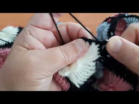 Motifli yelege kenar oyası  #amazing #viral #vlog #viralvideo #crochet #yelekmodeli #bebekyeleği