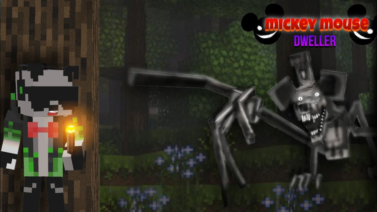 MICKEY MOUSE DWELLER GAME BEAT Minecraft dark World #minecraft # ...