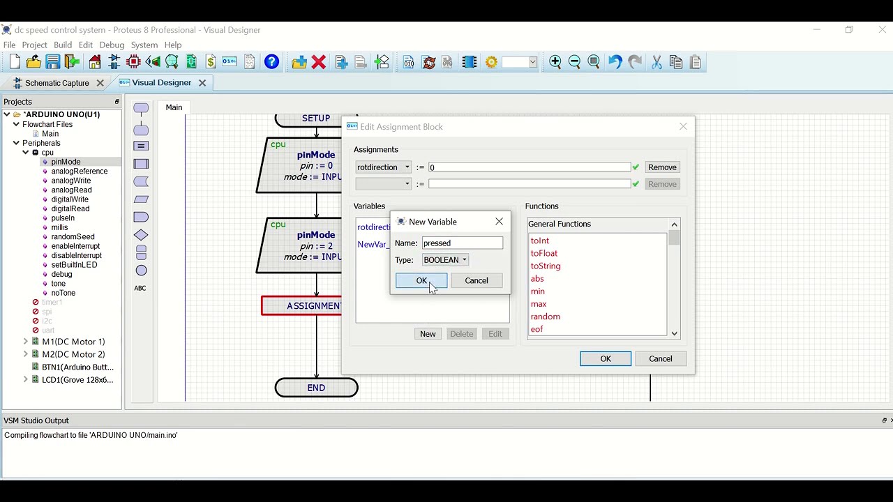 a software simulation to design a dc speed controlling system using DC ...