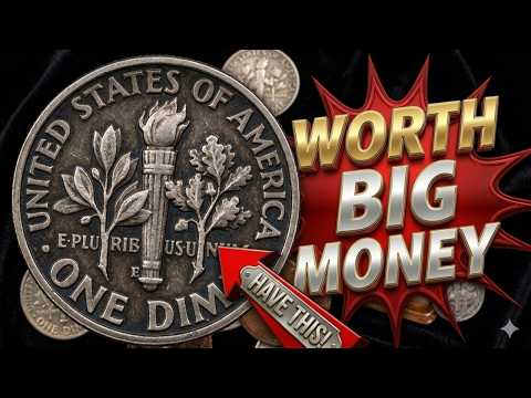 STOP! Don't Spend This Black Dime! Top 5 Rare Roosevelt Finds Worth $5,000+