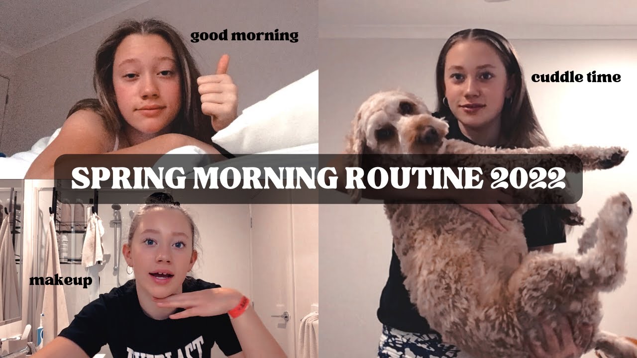 spring morning routine 2022 - YouTube