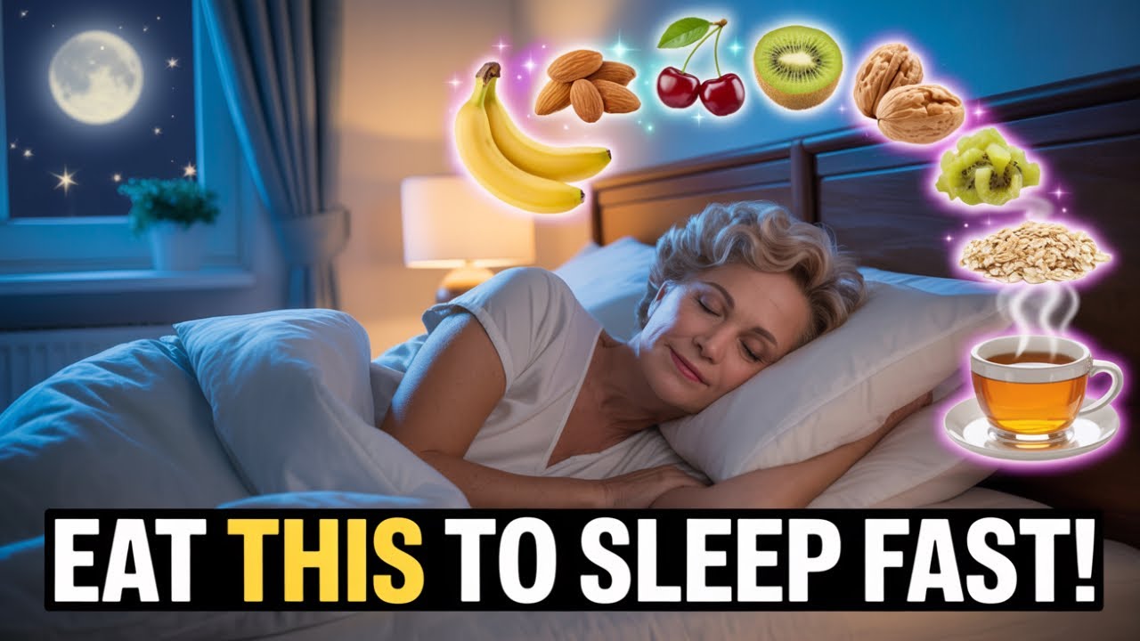 How to Sleep Better Naturally: 7 Best Foods for Deep Sleep 60+ - YouTube