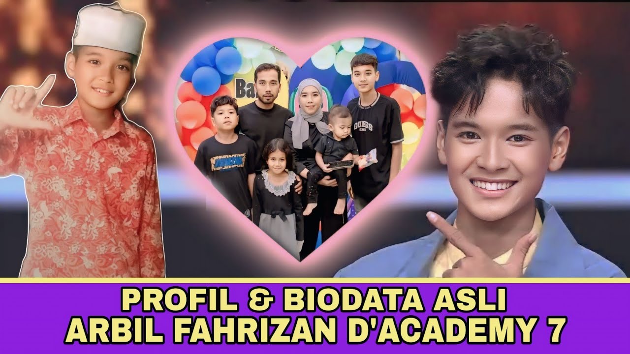 Profil & Biodata Asli Arbil Fahrizan D'academy 7 (Arbil DA 7) - YouTube