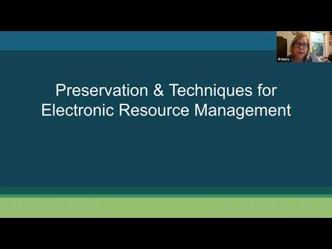 NASIG Digital Preservation Webinar: Integrating Preservation into ...
