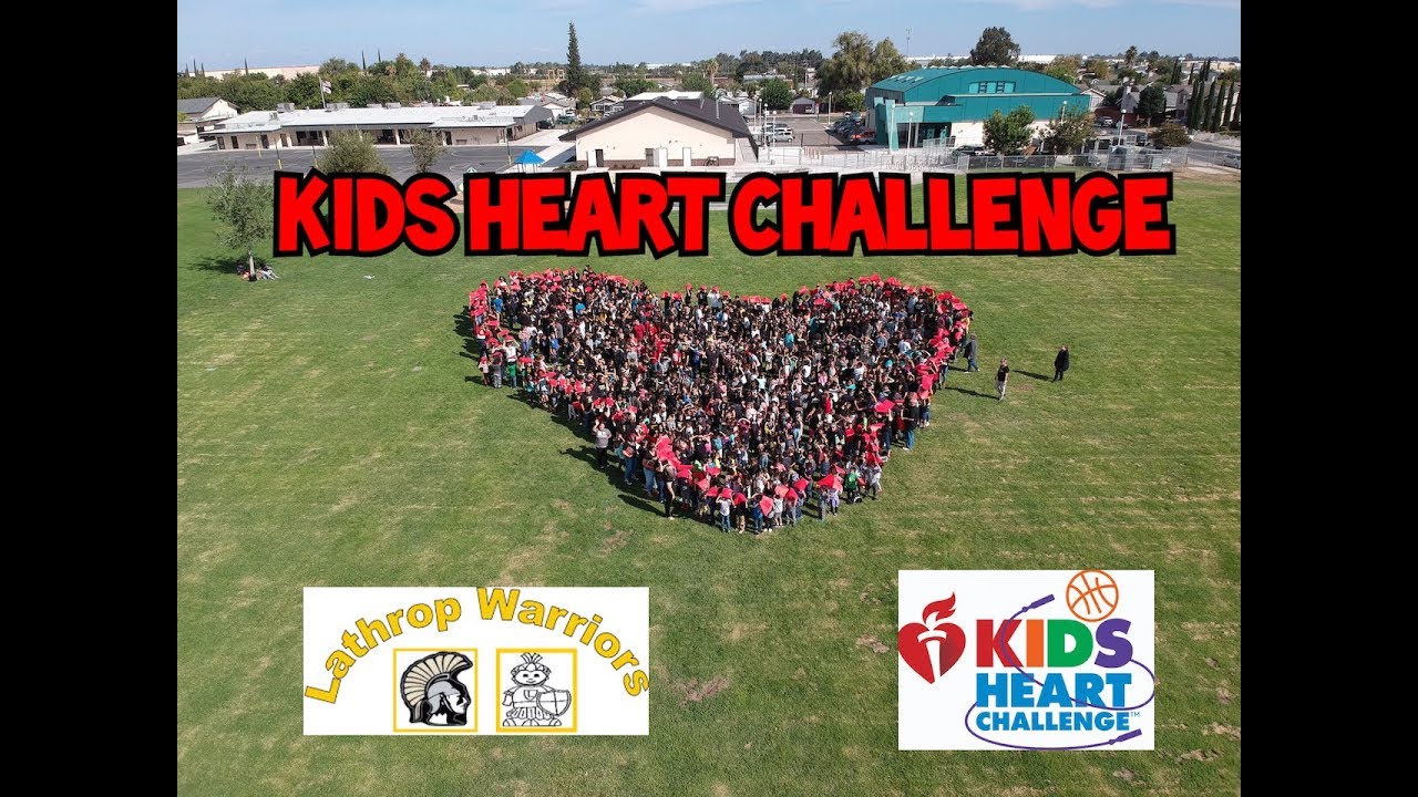 Lathrop Elementary's "Kids Heart Challenge: Dance For Your Heart" - YouTube