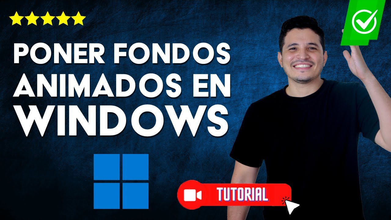 Cómo poner FONDOS ANIMADOS en Windows 11/10/8/7 | 💻Wallpapers animados ...