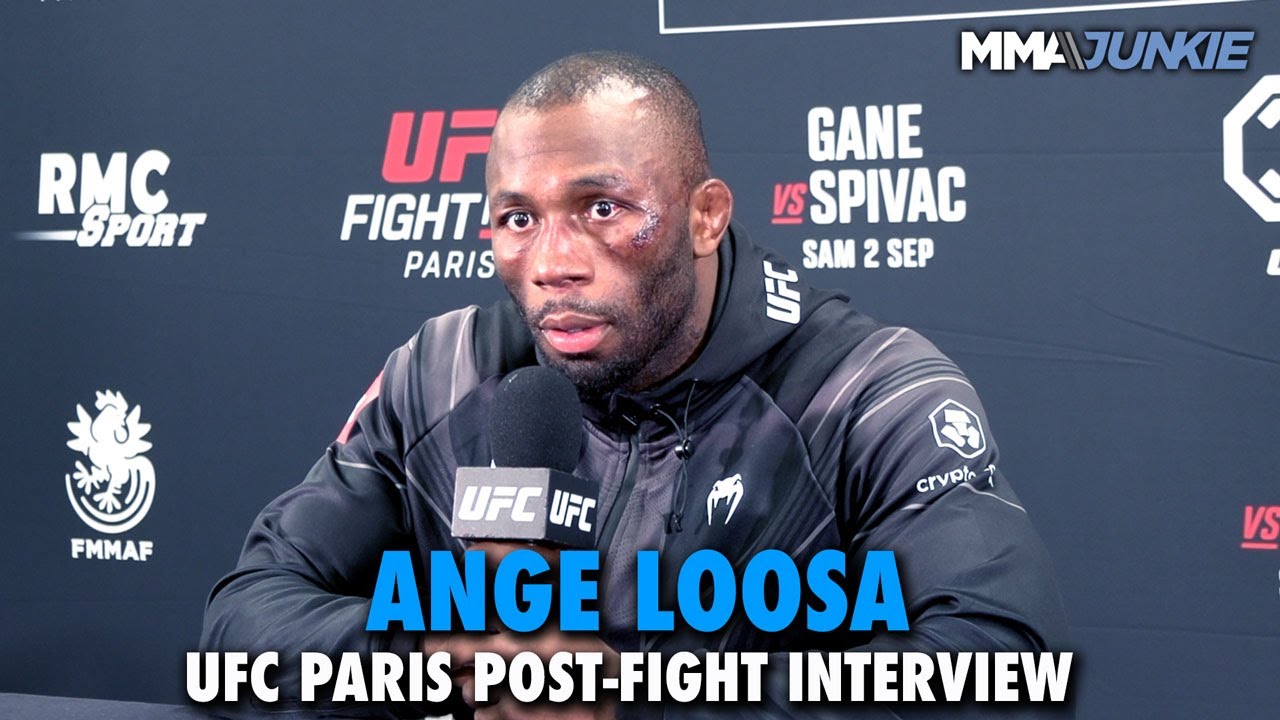 Ange Loosa Wants Quick Turnaround after ‘Tough Year’ | UFC Paris - YouTube