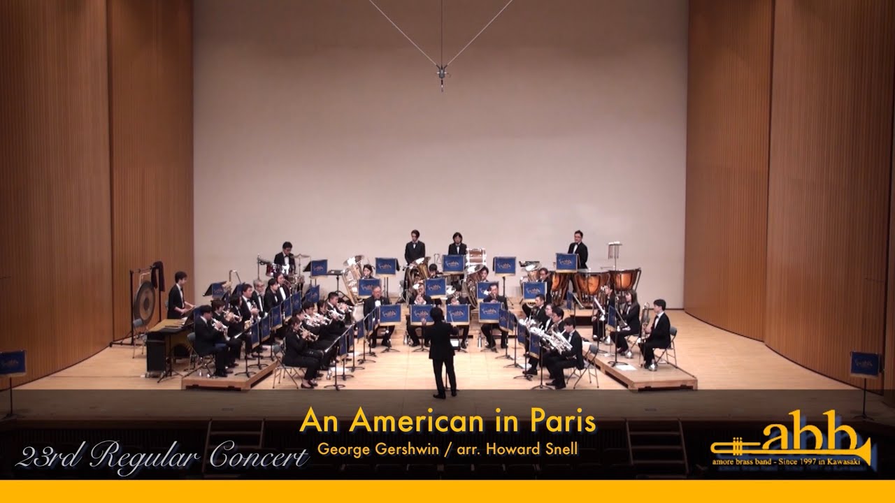 An American in Paris - George Gershwin / Arr. Howard Snell - YouTube