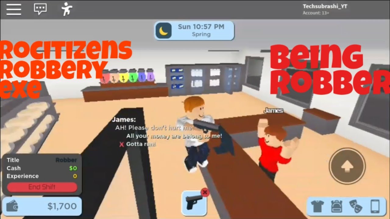 Roblox rocitizens robbery exe ! Rocitizens roleplay - YouTube