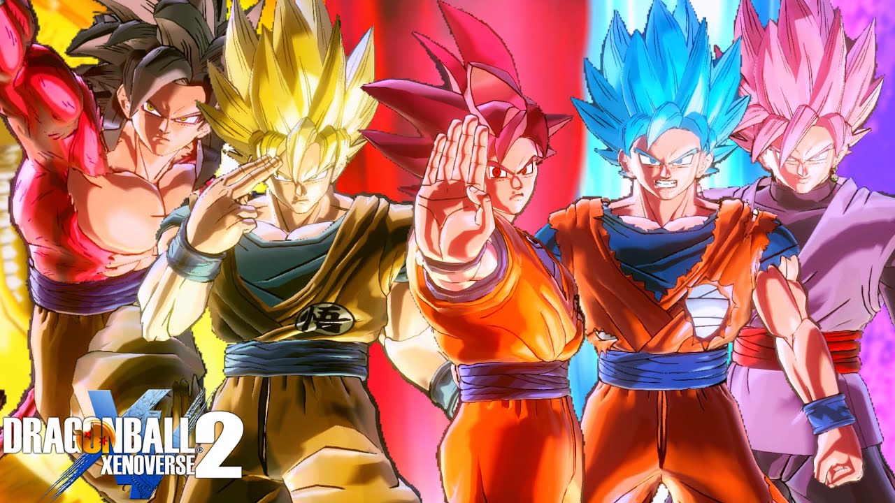 SUPER SAIYAN RANGERS! All Transformation Showdown! - YouTube