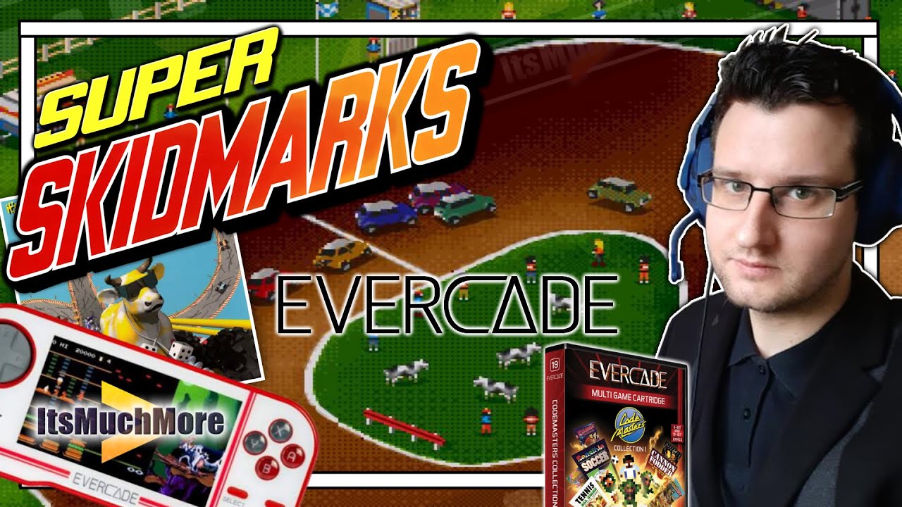 Super Skidmarks | Evercade | Codemasters Collection 1 - YouTube