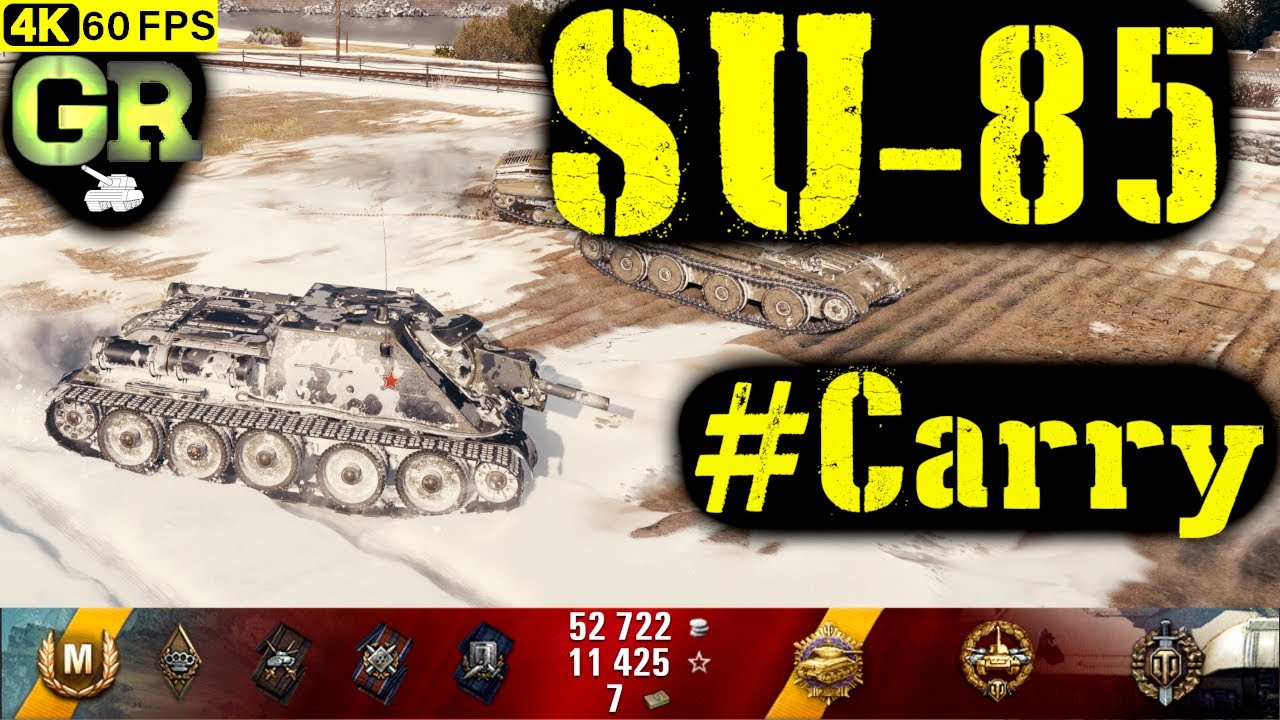 World of Tanks SU-85 Replay - 10 Kills 2.5K DMG(Patch 1.4.0) - YouTube