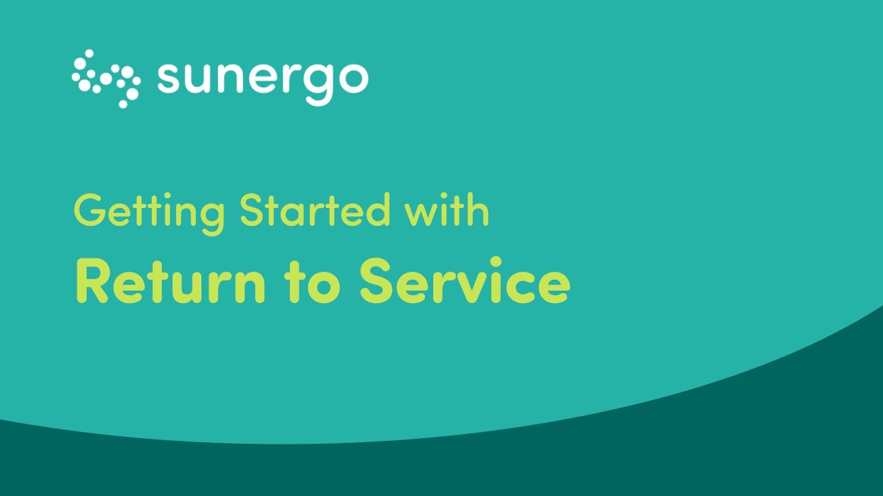 Return to Service: Getting Started - YouTube