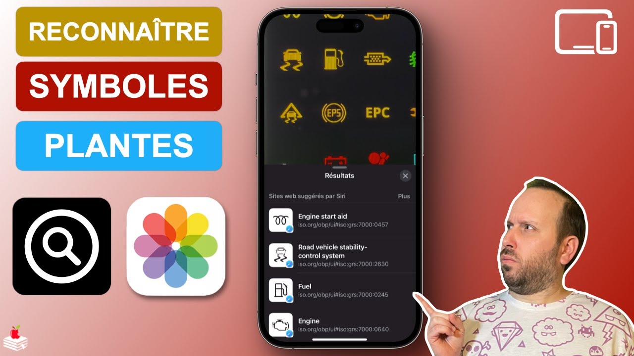 Reconnaître des Symboles, des fleurs et bien d'autres ( iPhone / iPad ...