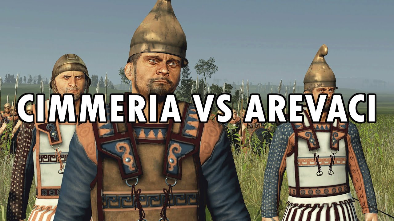Cimmeria vs Arevaci - Multiplayer Battle - Total War Rome 2 - YouTube
