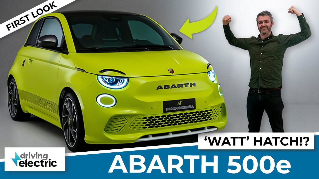 Electric Abarth 500e: we test its CRAZY new feature! - DrivingElectric ...