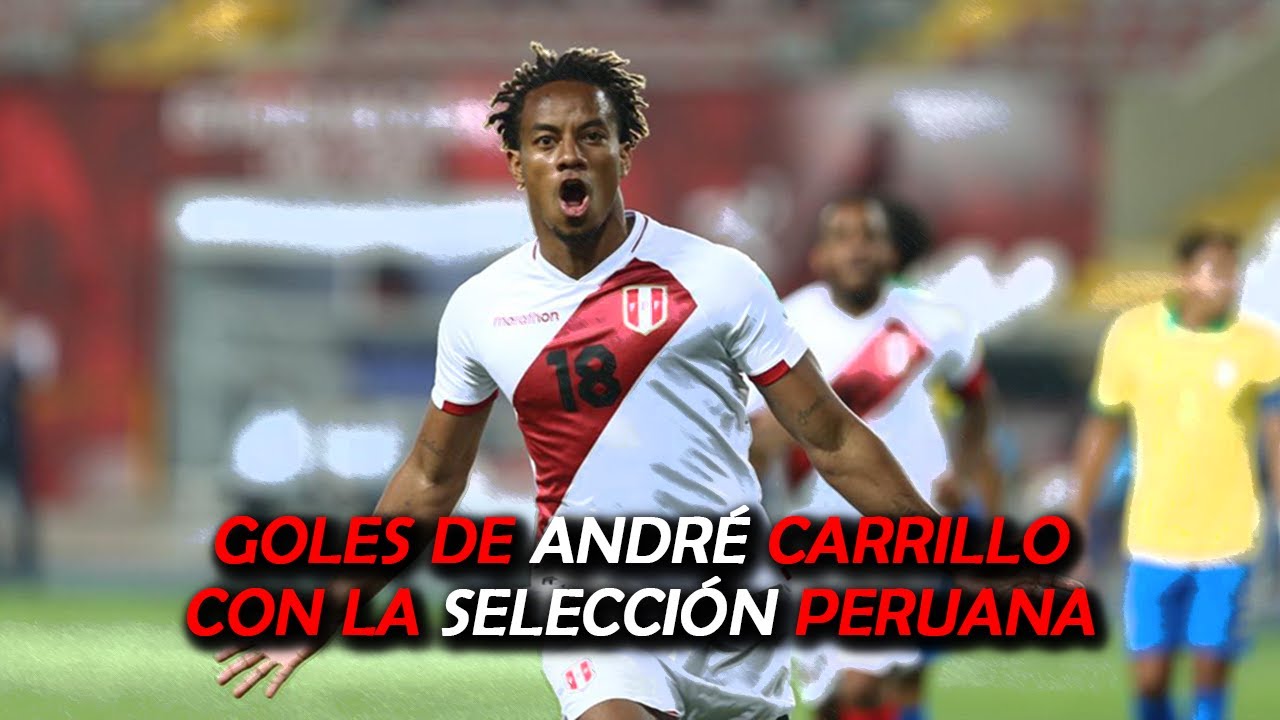 Goles de André Carrillo - Selección Peruana (2011 - 2020) - YouTube